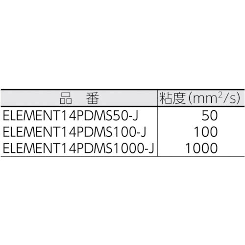 Silicone Oil ELEMENT14 PDMS 100-J-1K MONENTIVE – KITAL