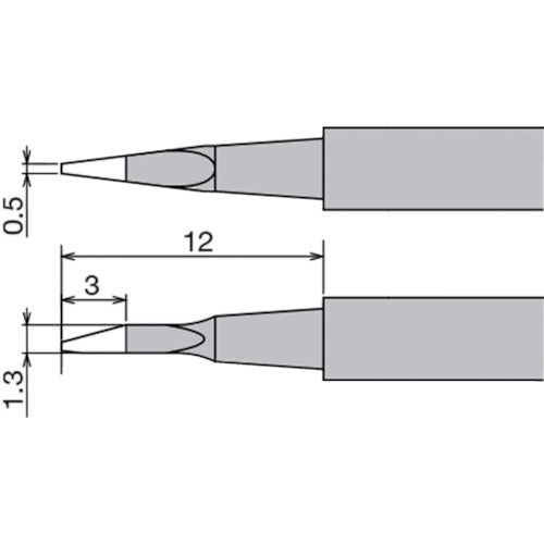 R/P SOLDERING TWEEZERS TIP XST-80HRT-0.5 goot – KITAL